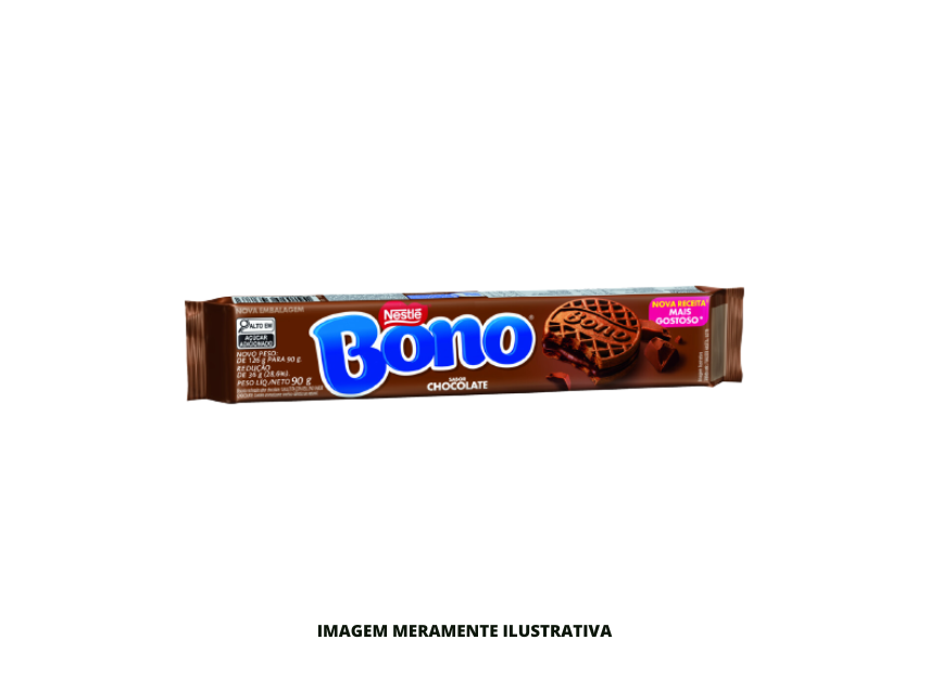 BISC RECH CHOCO BONO NESTLE 90G - Roberto Distribuidora