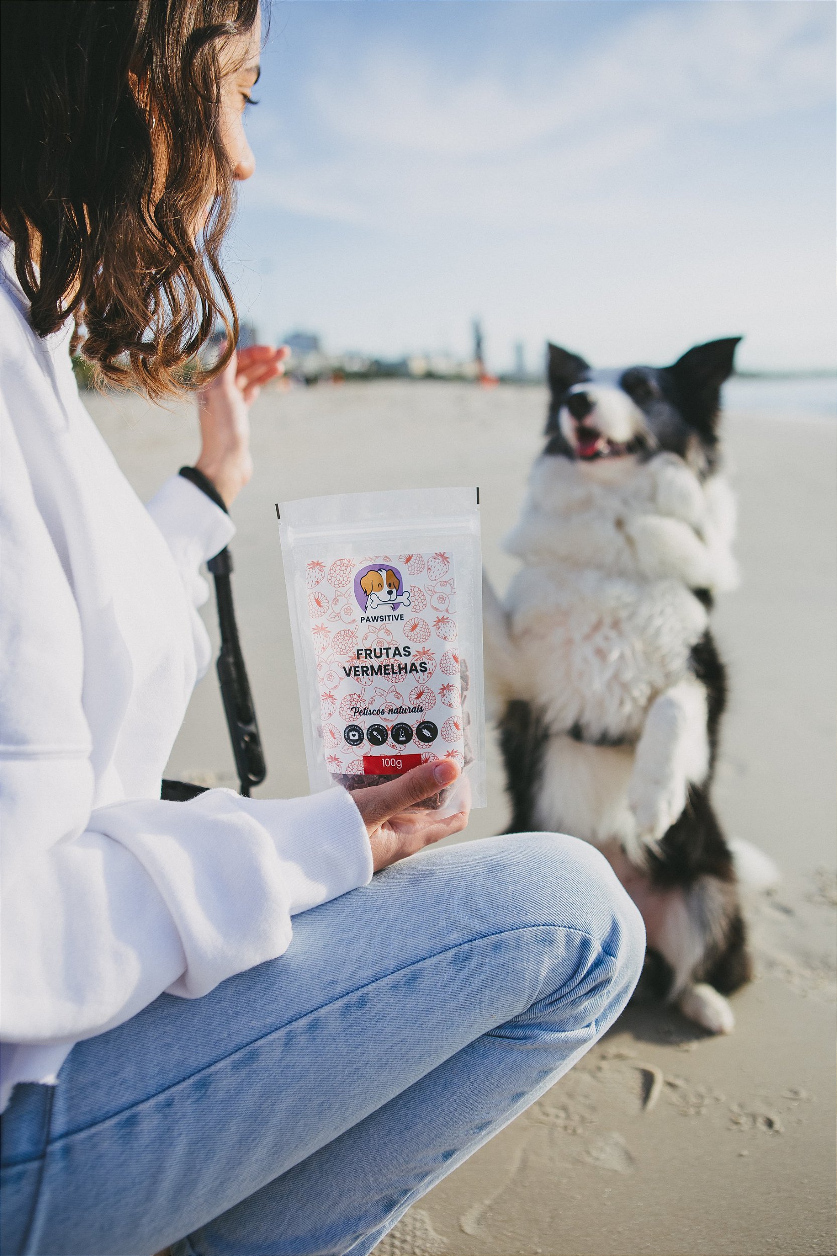 Petisco Natural de Frutas Vermelhas - Pawsitive Petiscos Naturais