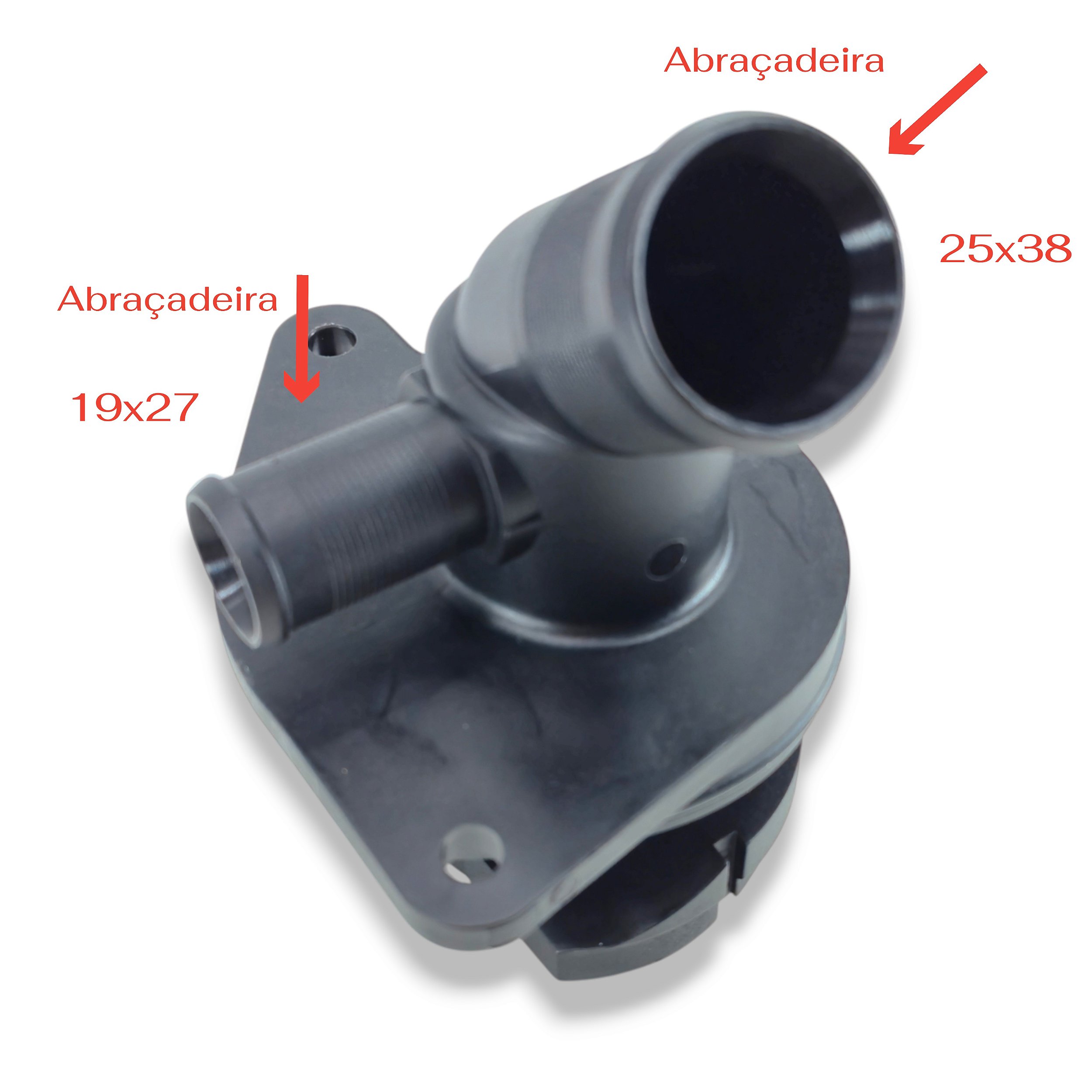 Flange Fluxo Água C3 1.4 8v 2006 a 2011 - BrunoCar Auto Peças