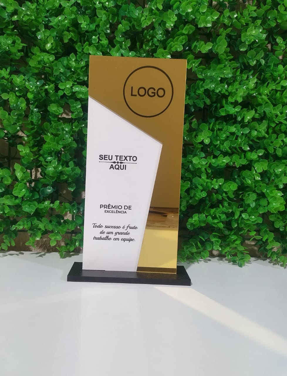 Trofeu personalizado em mdf - Cód. 056 - MDF