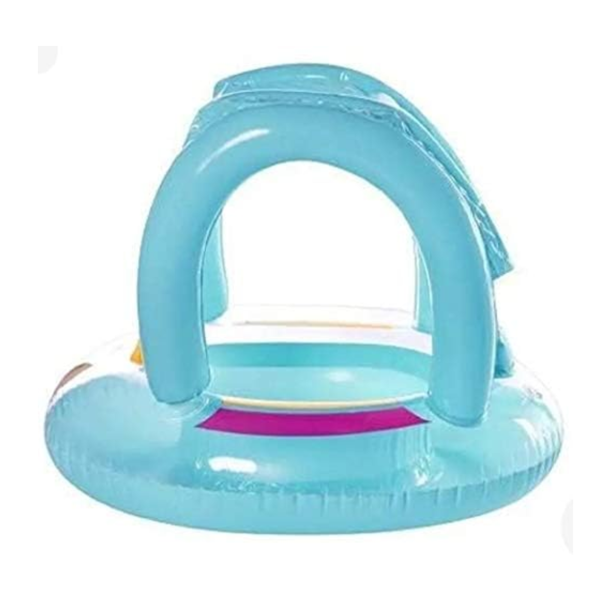 Boia Bote Inflável Infantil Com Cobertura - POP Brinquedos - Lojas Aki Tem