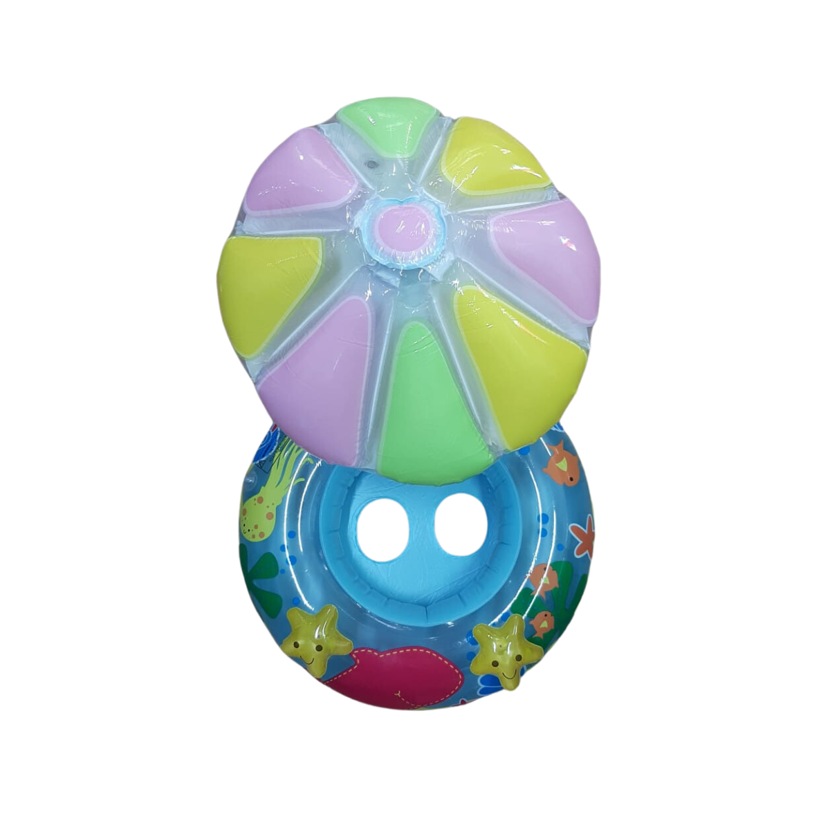 Boia Inflável Infantil Com Guarda Sol 67cm - POP Brinquedos - Lojas Aki Tem