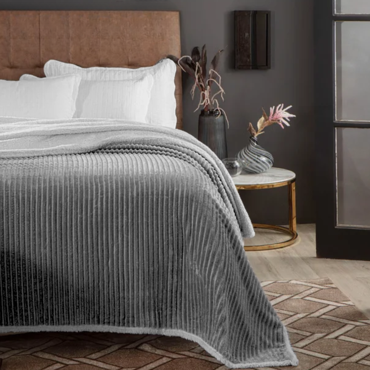 Cobertor Casal Liso Sherpa Várias Cores - Corttex - Lojas Aki Tem