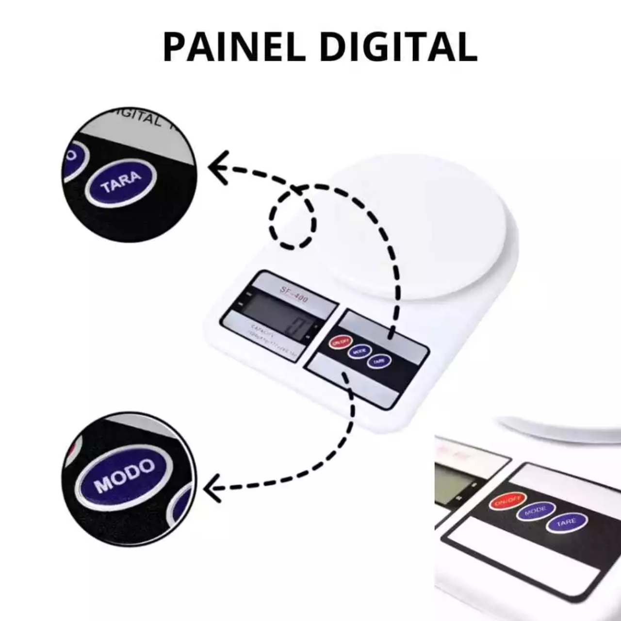 Balança De Mesa Digital 10Kg - Lojas Aki Tem