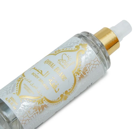 BODY SPLASH ROYAL BLANC 200ML SOUL COSMETICOS - Ateliê da Make Cosméticos