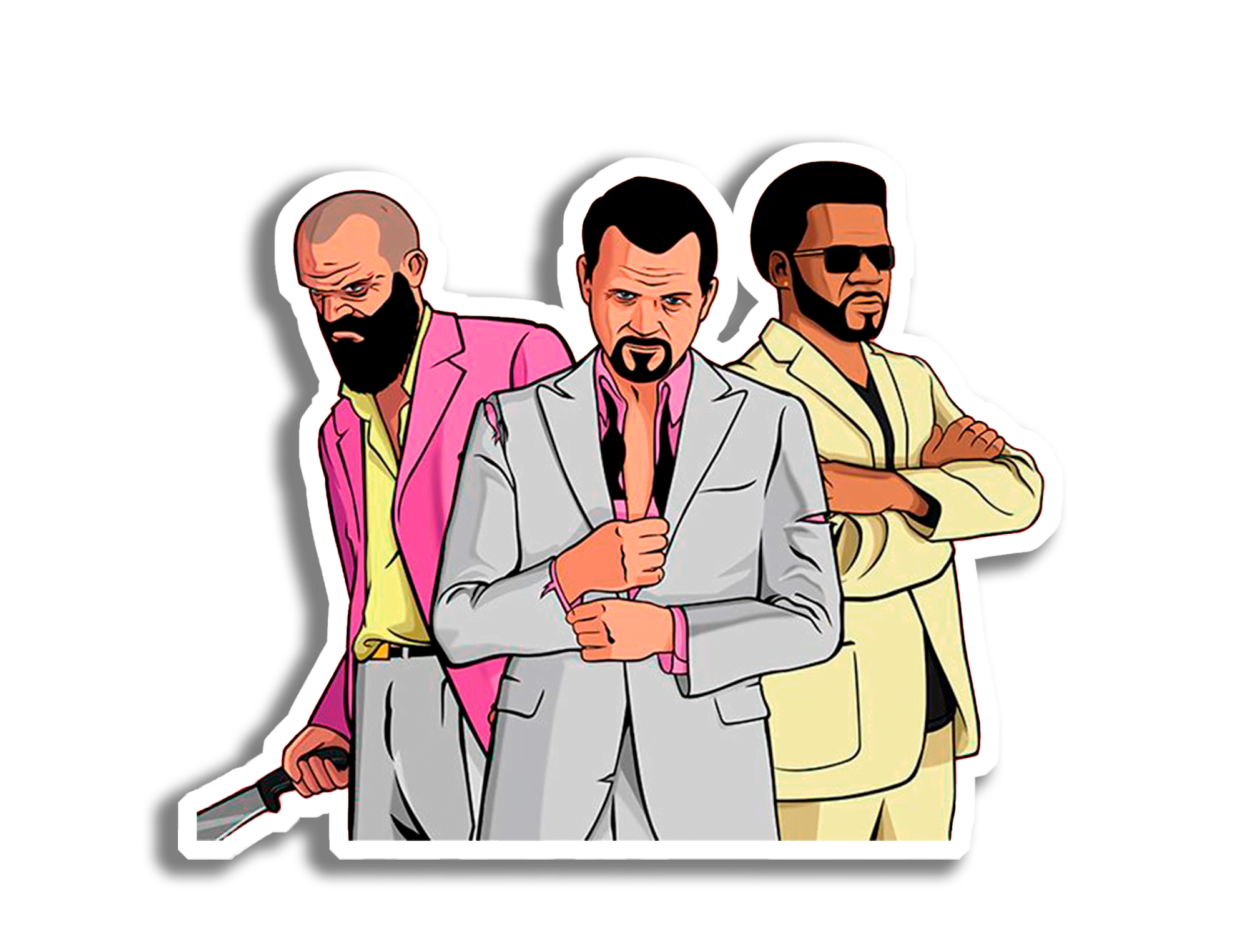 Trio GTA - InkStickers