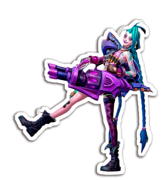 League of Legends - Jinx - InkStickers