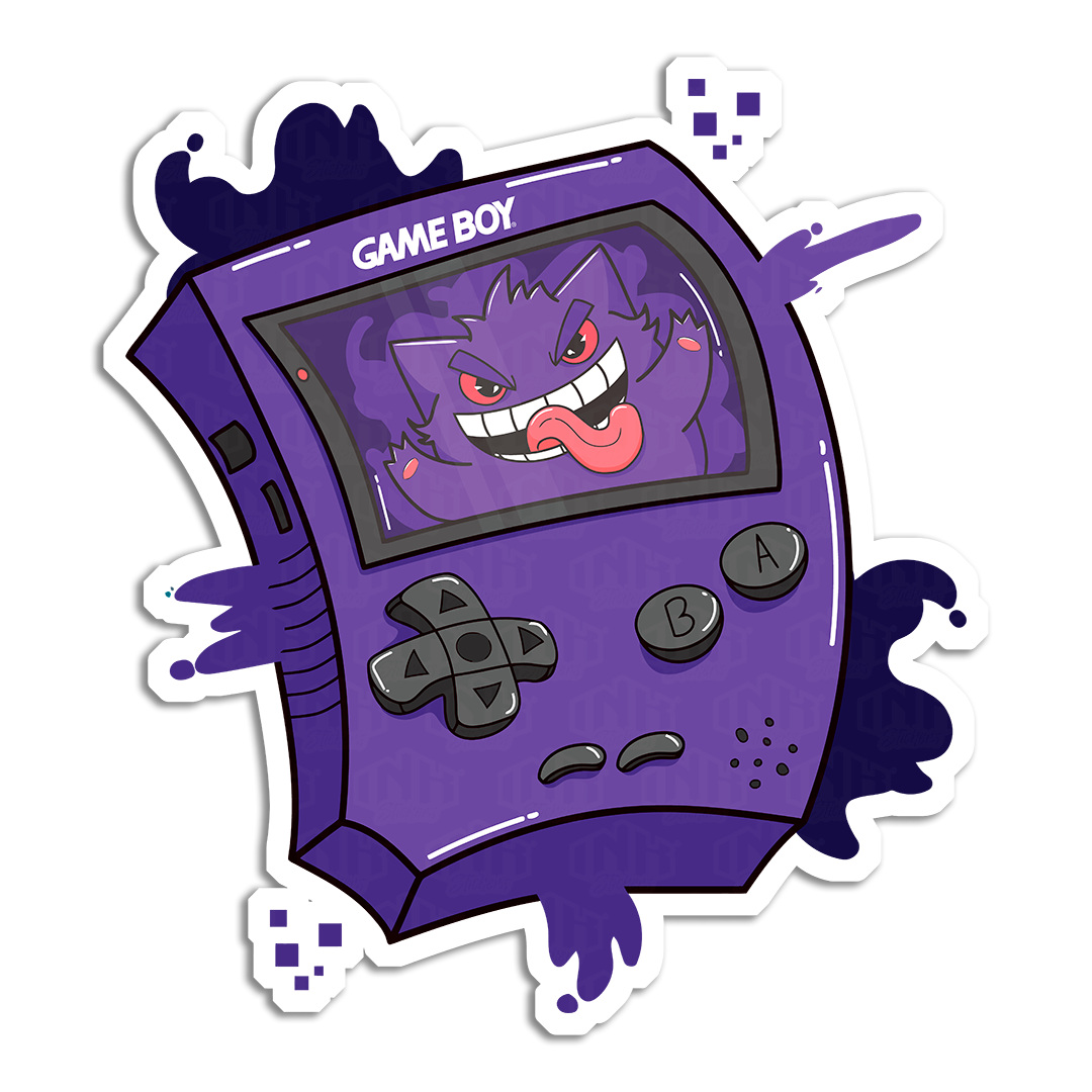 Pack de Stickers Gameboy Pokémon - InkStickers