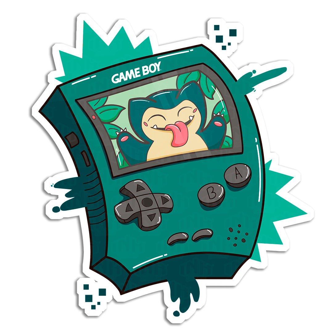 Pack de Stickers Gameboy Pokémon - InkStickers