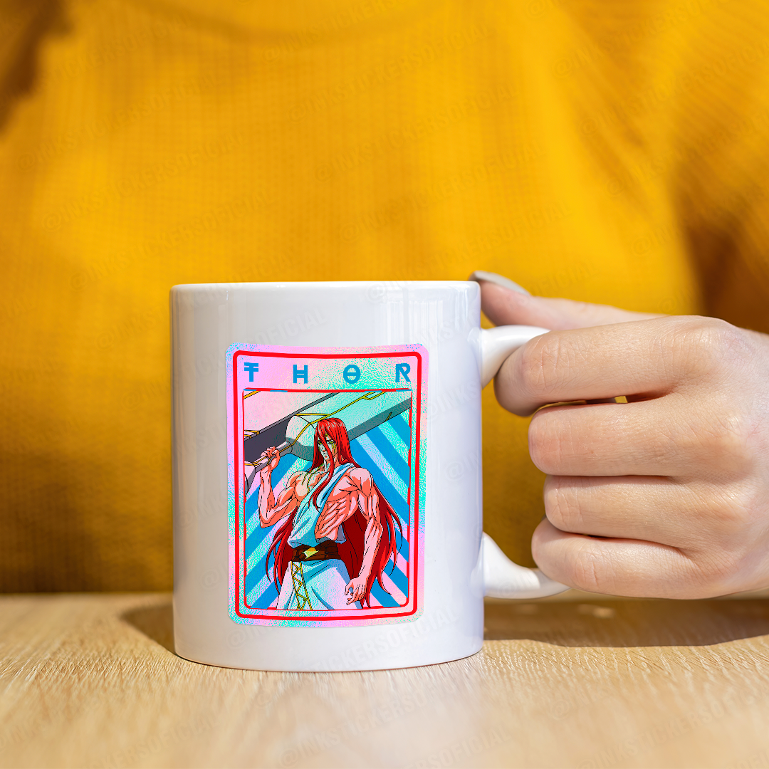 Adesivo Holográfico Thor - InkStickers