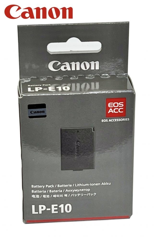 Bateria Canon LP-E10 Lithium-Ion ORIGINAL - Backup Equipamentos