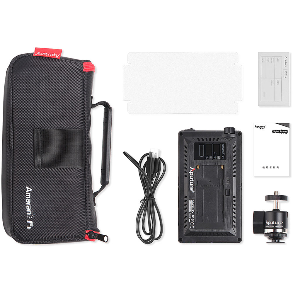 Iluminador LED Aputure Amaran AL-F7 Bi-color 3200-9500k - Backup ...
