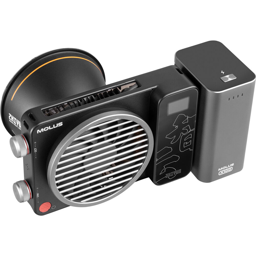 Iluminador LED Zhiyun MOLUS X100 Monolight COB Bicolor (Kit Combo ...