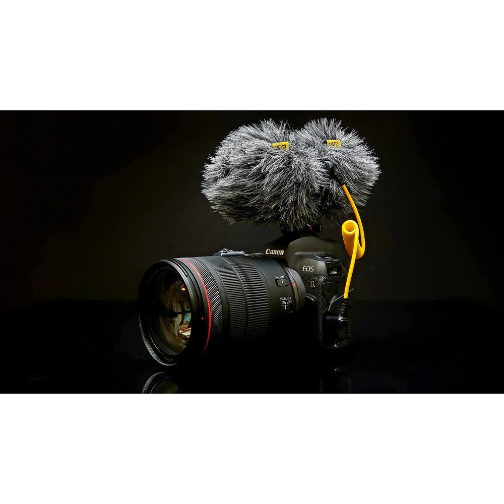 Deity V-Mic D4 DUO Dual-Capsule Micro Microfone Duplo Shotgun - Backup ...