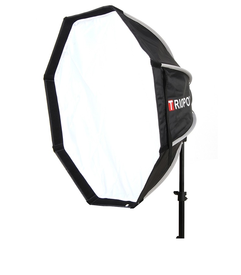 Softbox Octagonal Triopo KX 65cm para Flash Dedicado - Backup Equipamentos