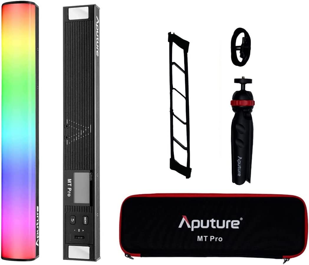 Aputure MT Pro-1 Tubo de Luz de LED RGB 30cm com Bateria Interna ...