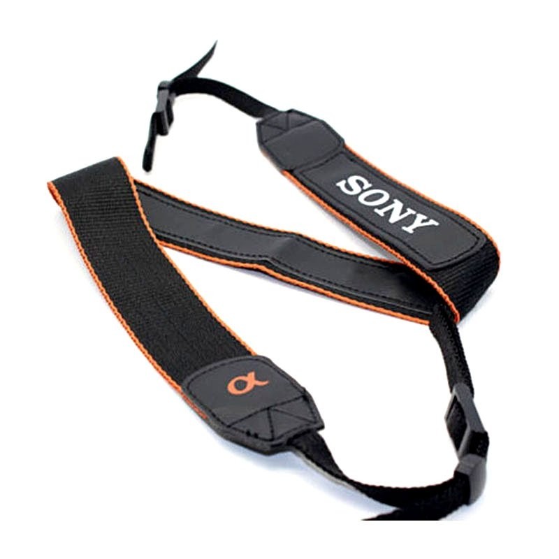 Alça de Pescoço Sony alpha Neck Strap (paralela) - Backup Equipamentos