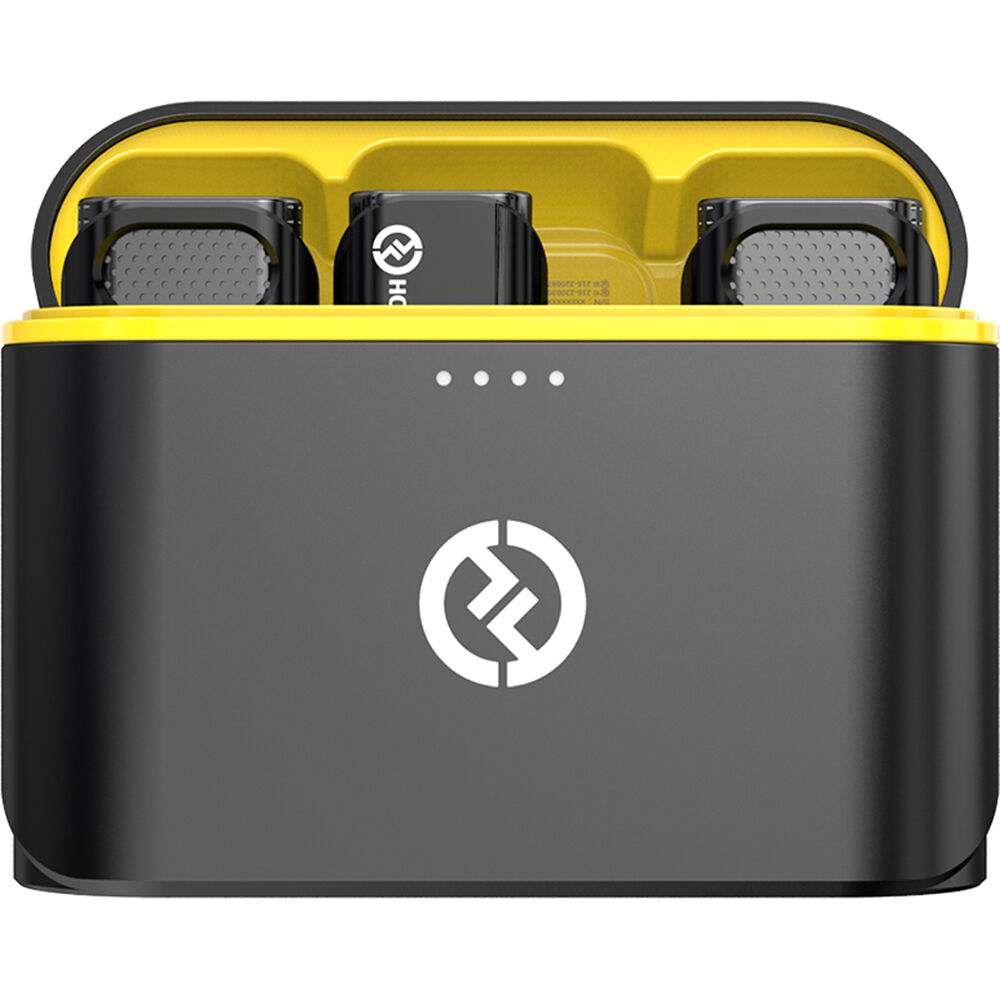 Sistema de Microfone sem Fio Hollyland LARK C1 DUO Lightning para iOS ...