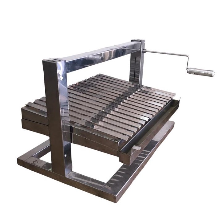 Grill de elevação manual com manivela - Djota Grill