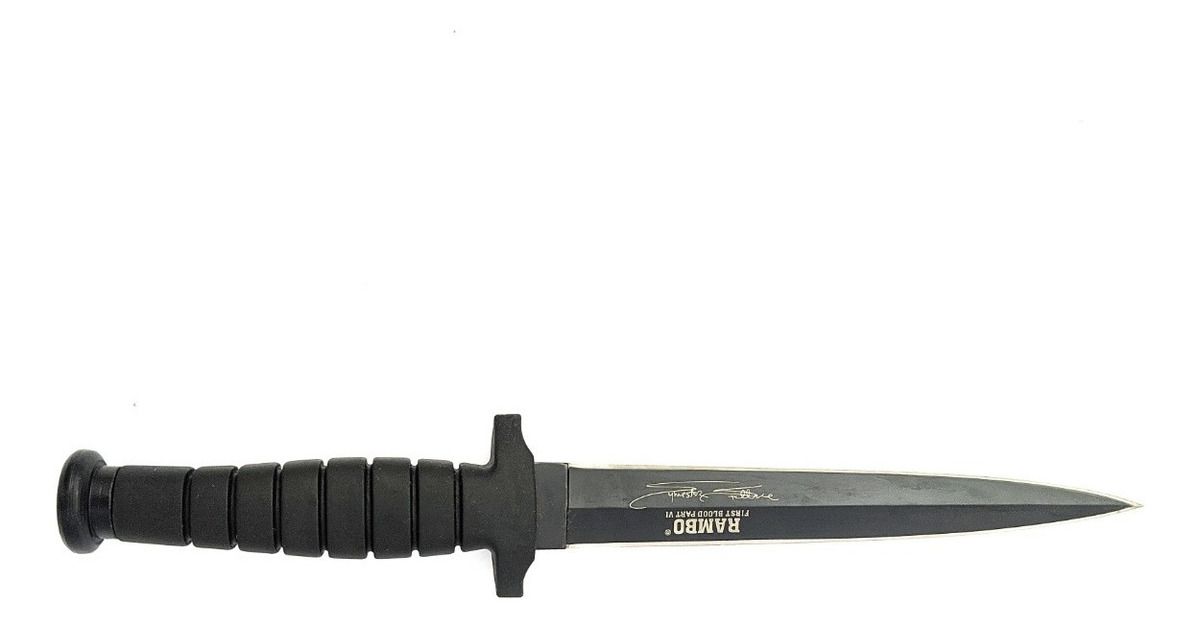 Faca Rambo First Blood 6 Edição Assinada Para Colecionador - Febre do Aço