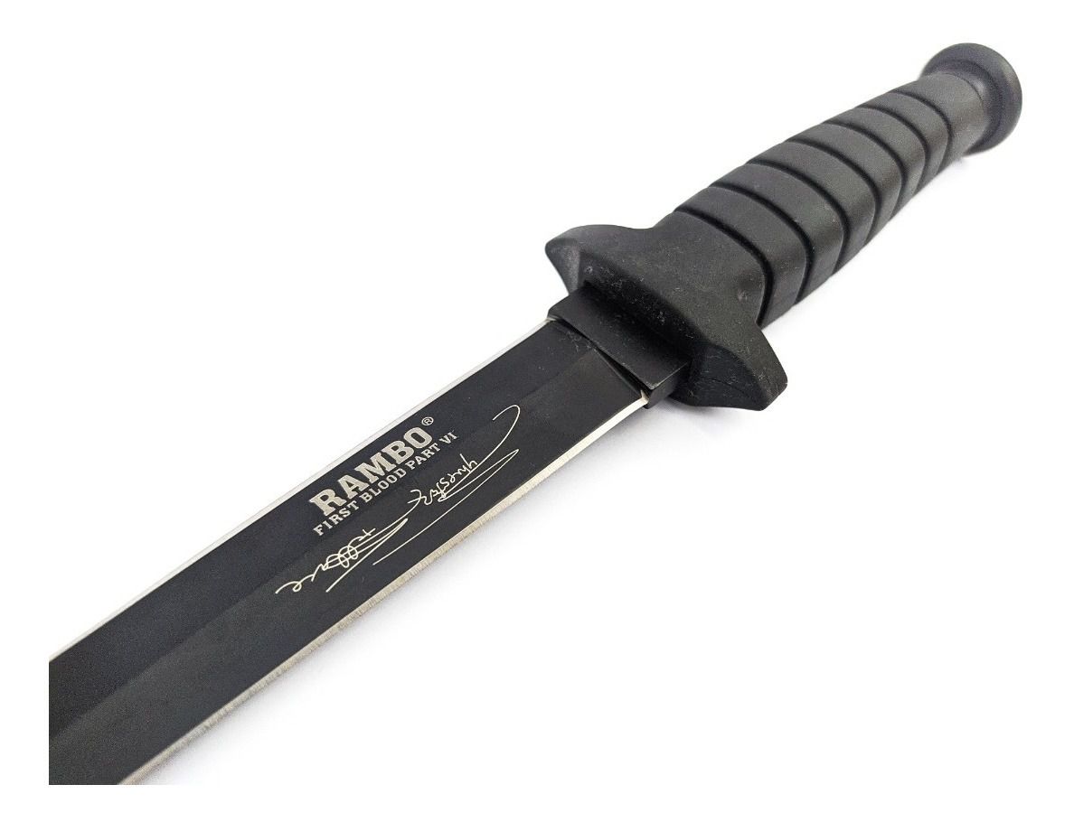 Faca Rambo First Blood 6 Edição Assinada Para Colecionador - Febre do Aço