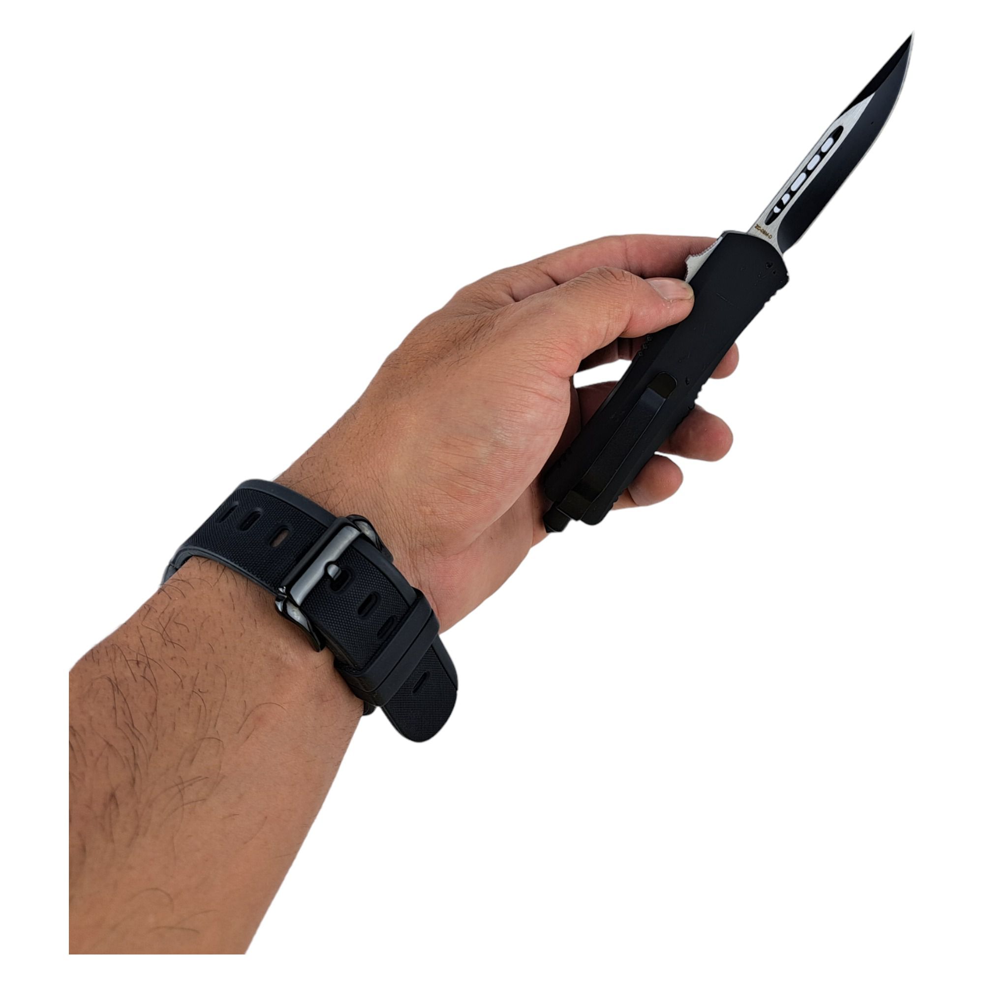 Canivete Automático Botão Lateral Clip e Bainha FA1 - Febre do Aço