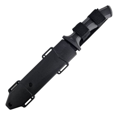 Faca Tática Ergonômica Cinza - Conforto e Precisão 🗡️🌫️ - Febre do Aço