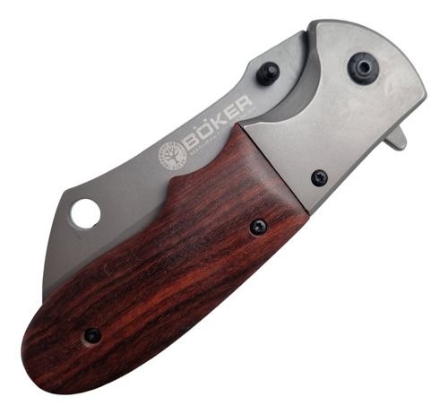 Canivete Boker Semiautomático Anatômico e Trava Liner Lock 🗡️ - Febre ...