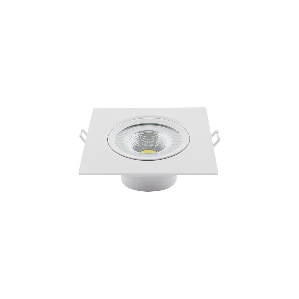SPOT LED 5W 3000K QD 350LM BIV 85X85MM - Infra Elétrica