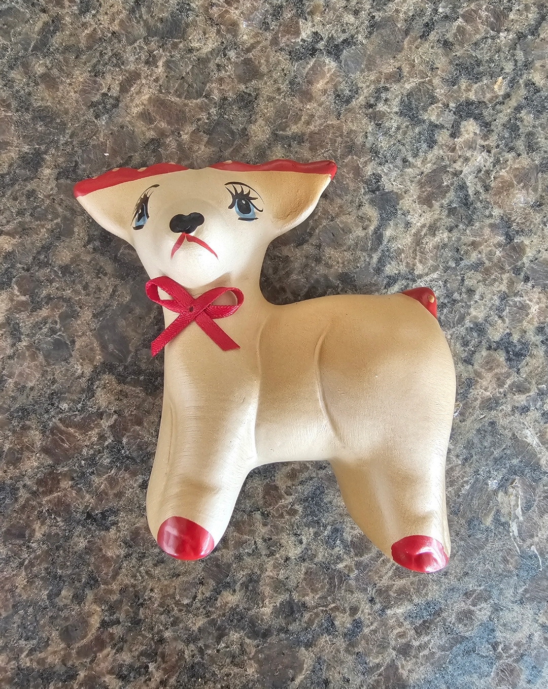 MINI RENA BEGE VERMELHA - Kátia Ferreira suculentas