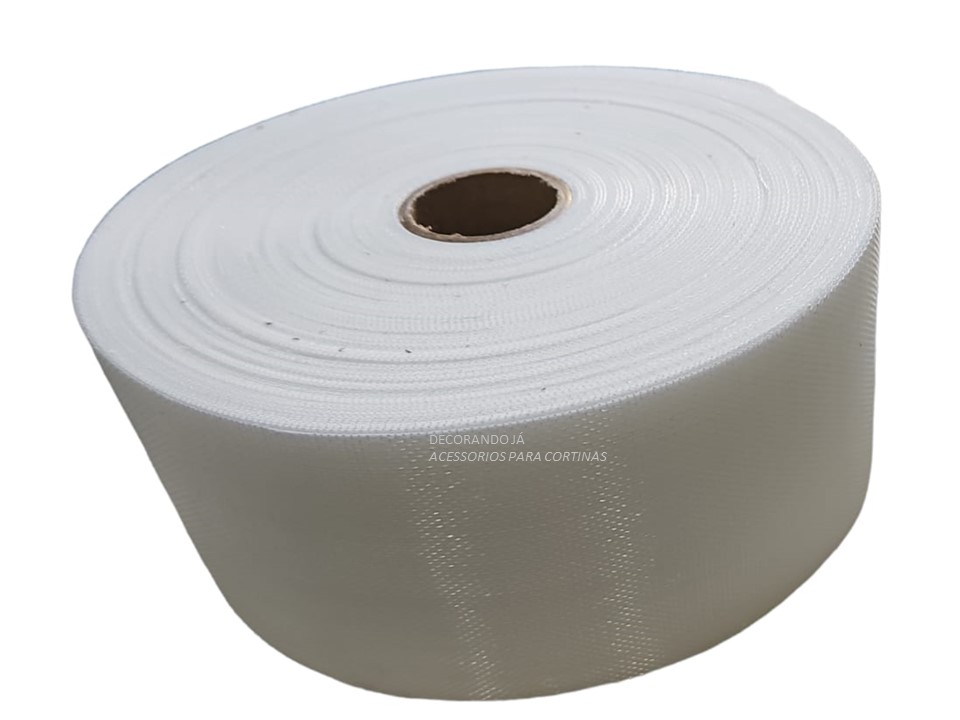 Entretela Transparente com encaixe para Fita Facil Largura 10CM ...