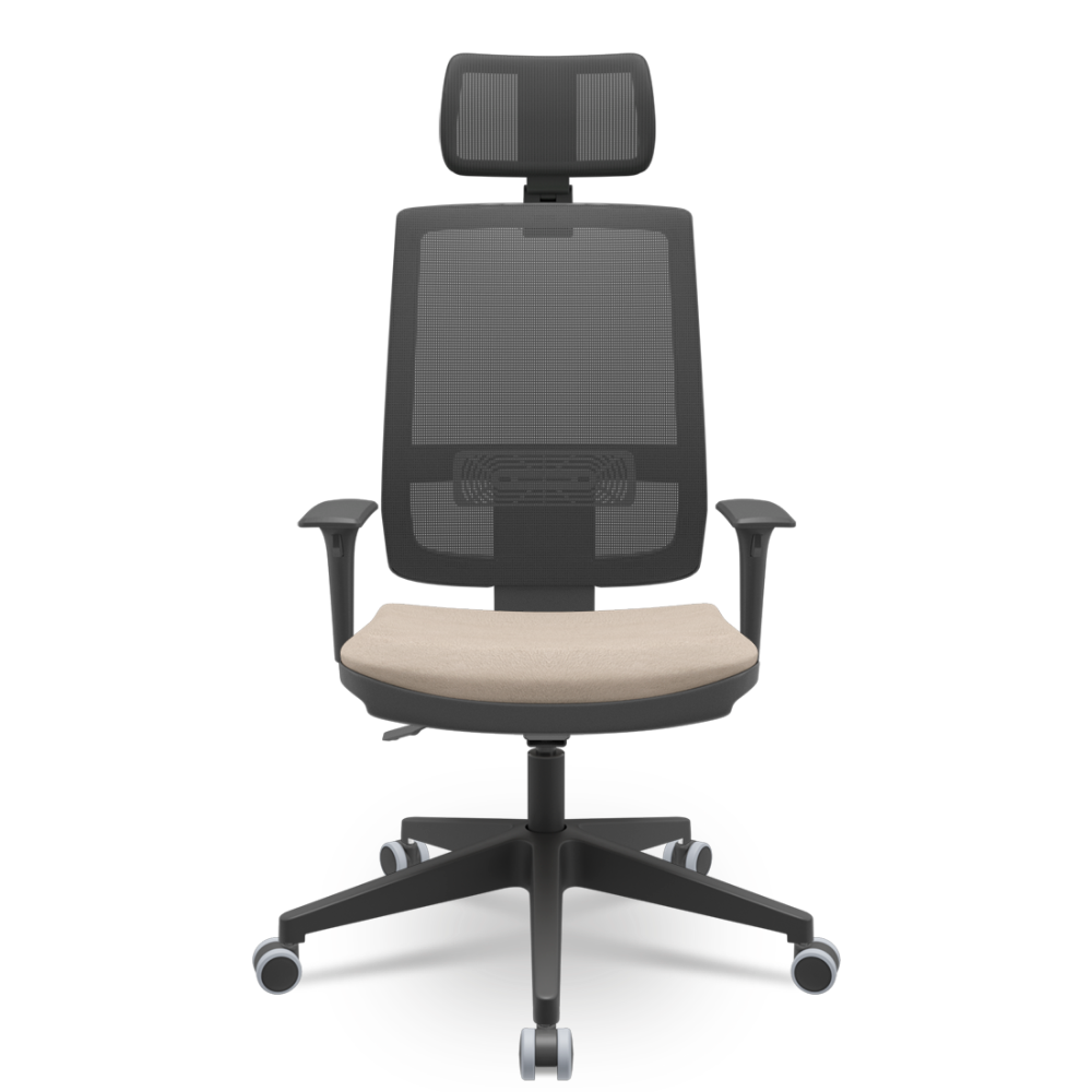 Cadeira Presidente Plaxmetal Brizza 37811 - Forty Móveis Corporativos