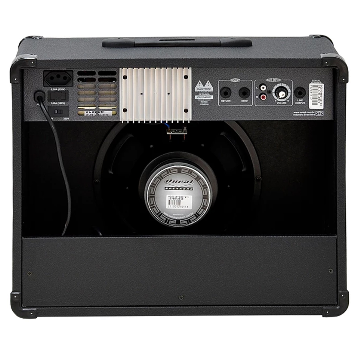 Cubo Guitarra Oneal Ocg 200 Preto - U - Home