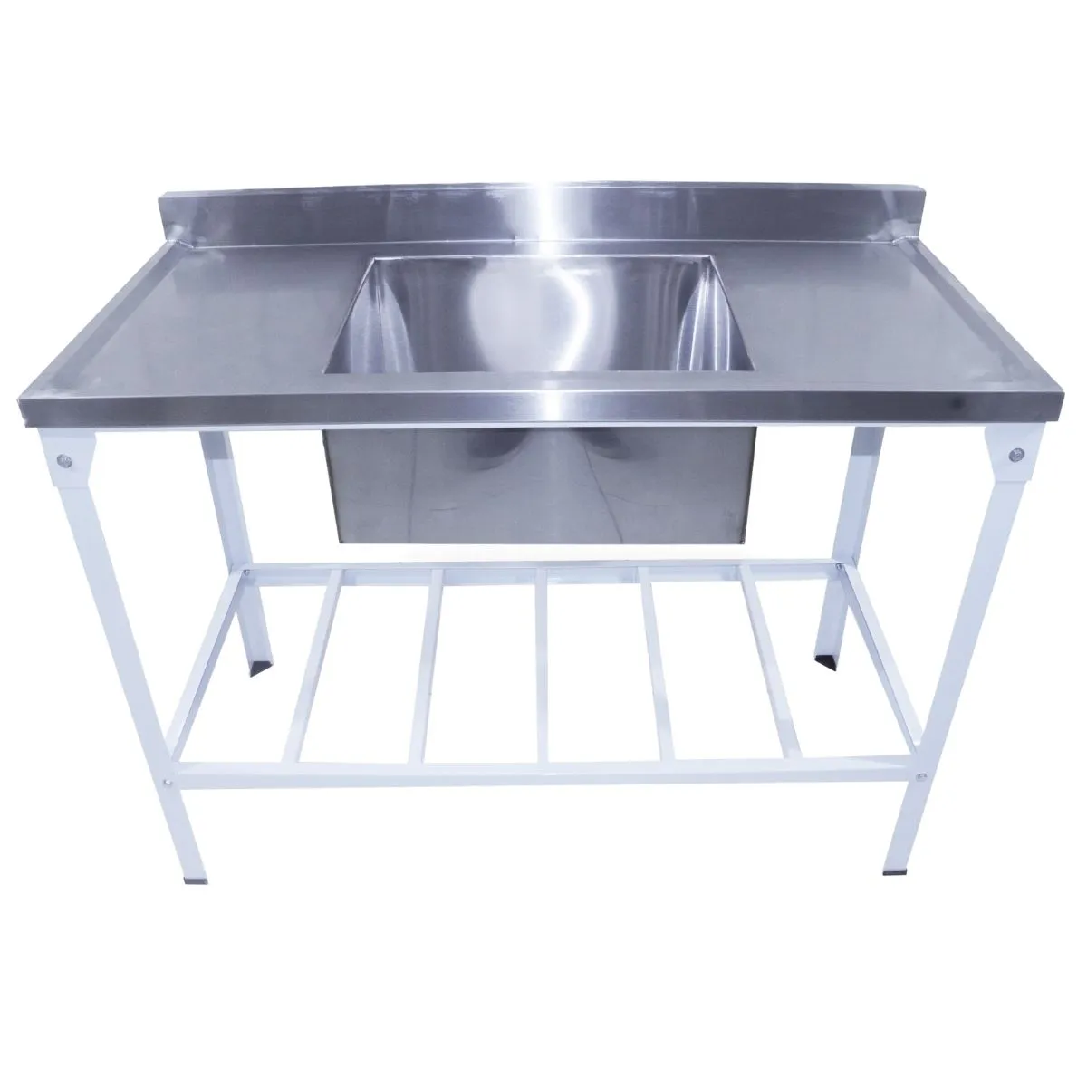 PIA TAMPO INOX 117X55CM INNAL COM 1 CUBA - Balanceiro