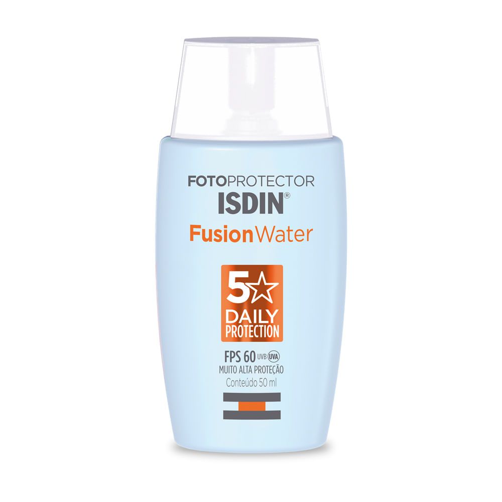 Protetor Solar Facial Isdin Fusion Water Oil Control FPS60 com 50ml | ISDIN | Go.Forever Online ...