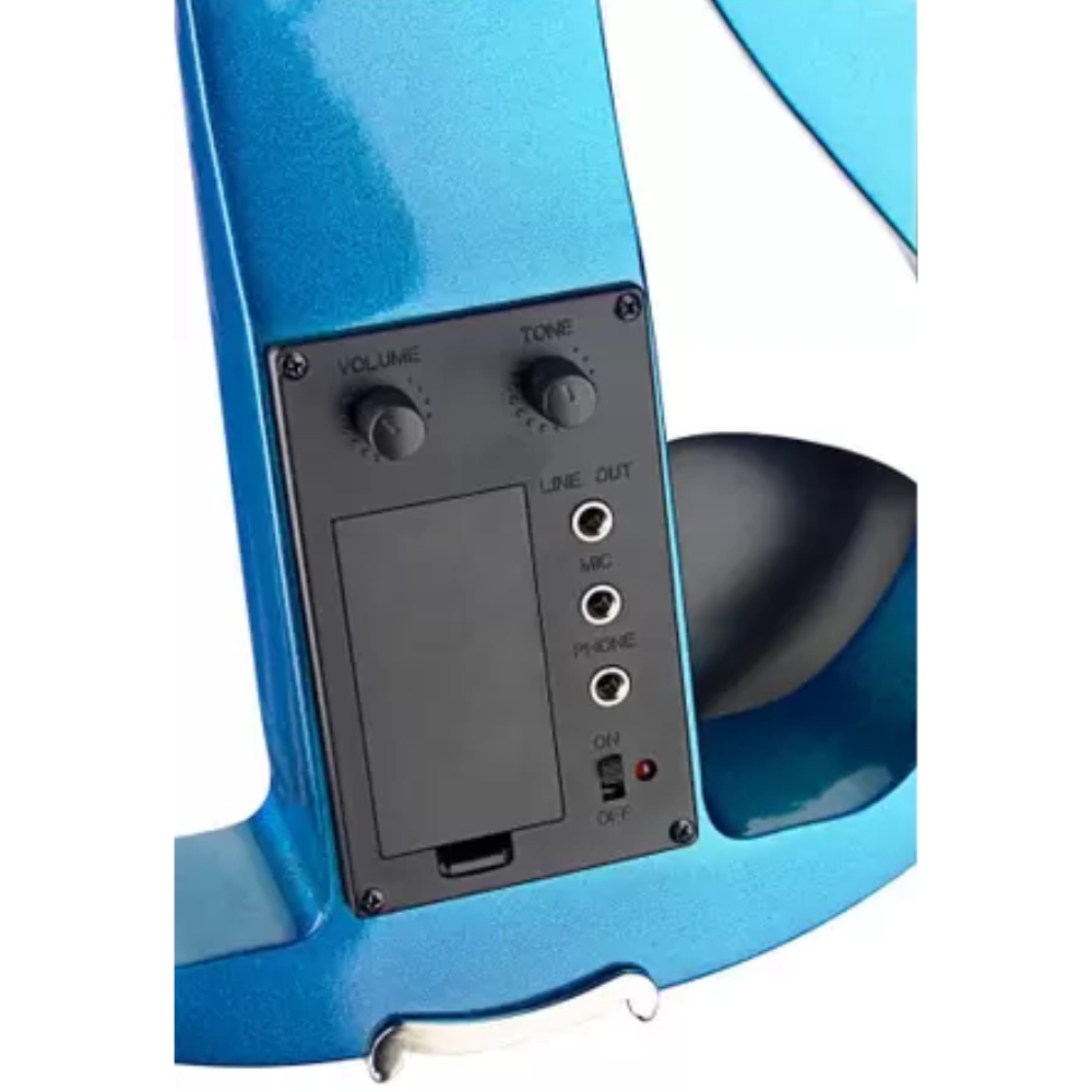 Violino Eletrico Stagg EVN-X 4/4 Metallic Blue - Armazém do Músico ...