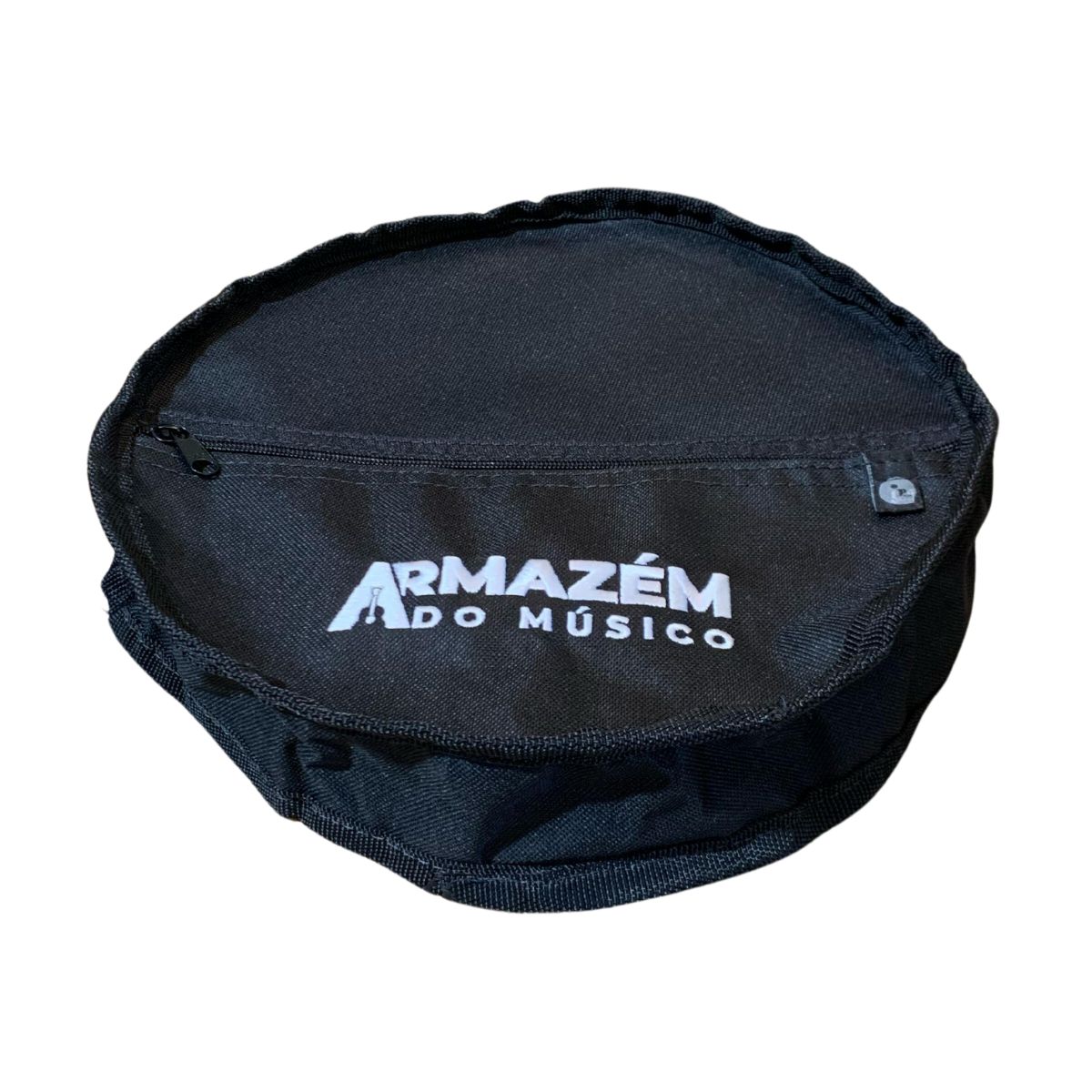 Capa Pandeiro 12 Polegadas Simples Preta - Armazém do Músico Instrum. Musicais