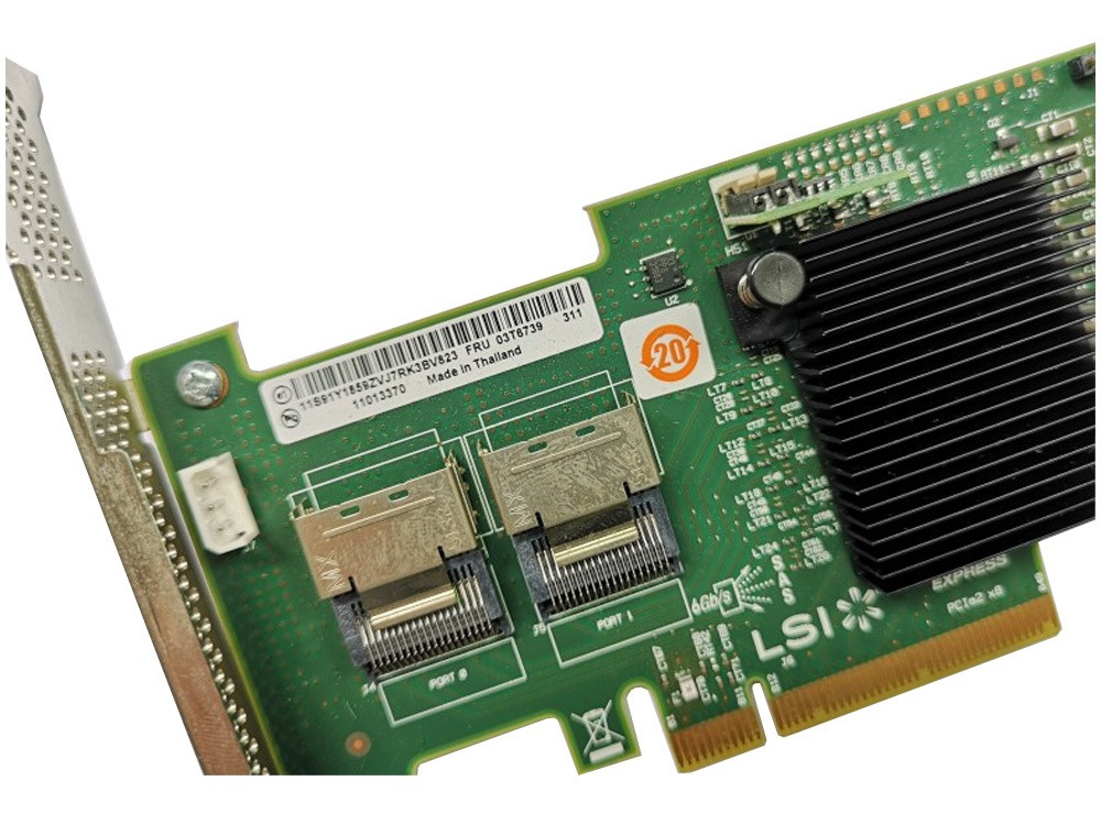 Placa Controladora Lsi 9240-8i 6gb/s 03t6739 P/ Thinkserver - Seven ...