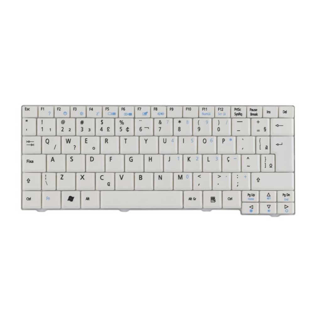 Teclado Notebook Acer Aspire ZG5 AEZG5600020 ABNT Branco - Seven ...