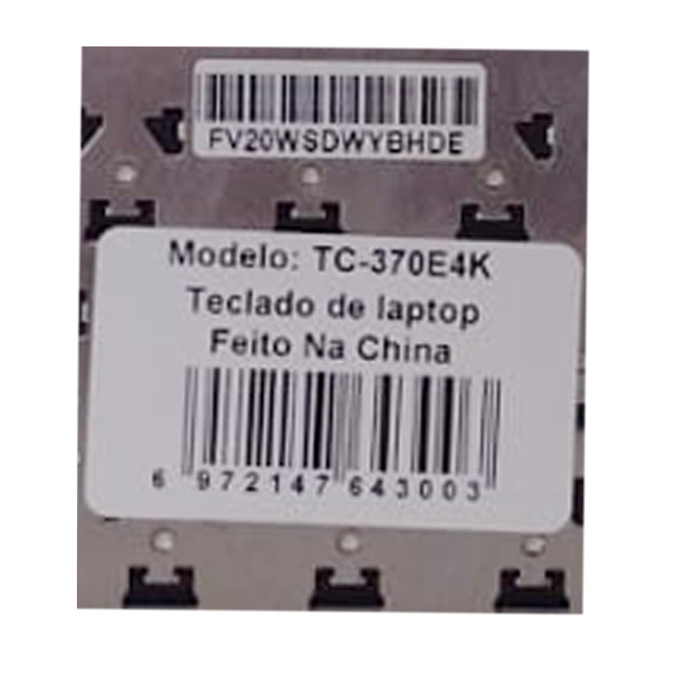 Teclado Para Notebook Samsung Np370e4k-kwbbr Novo - Seven Distribuidora ...