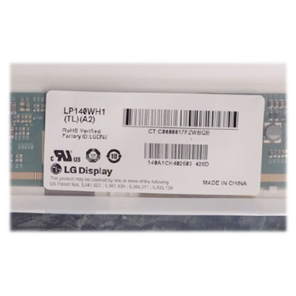 Tela Para Notebook 14 Polegadas 40 Pinos Lp140wh1(tl)(a2) - Seven ...
