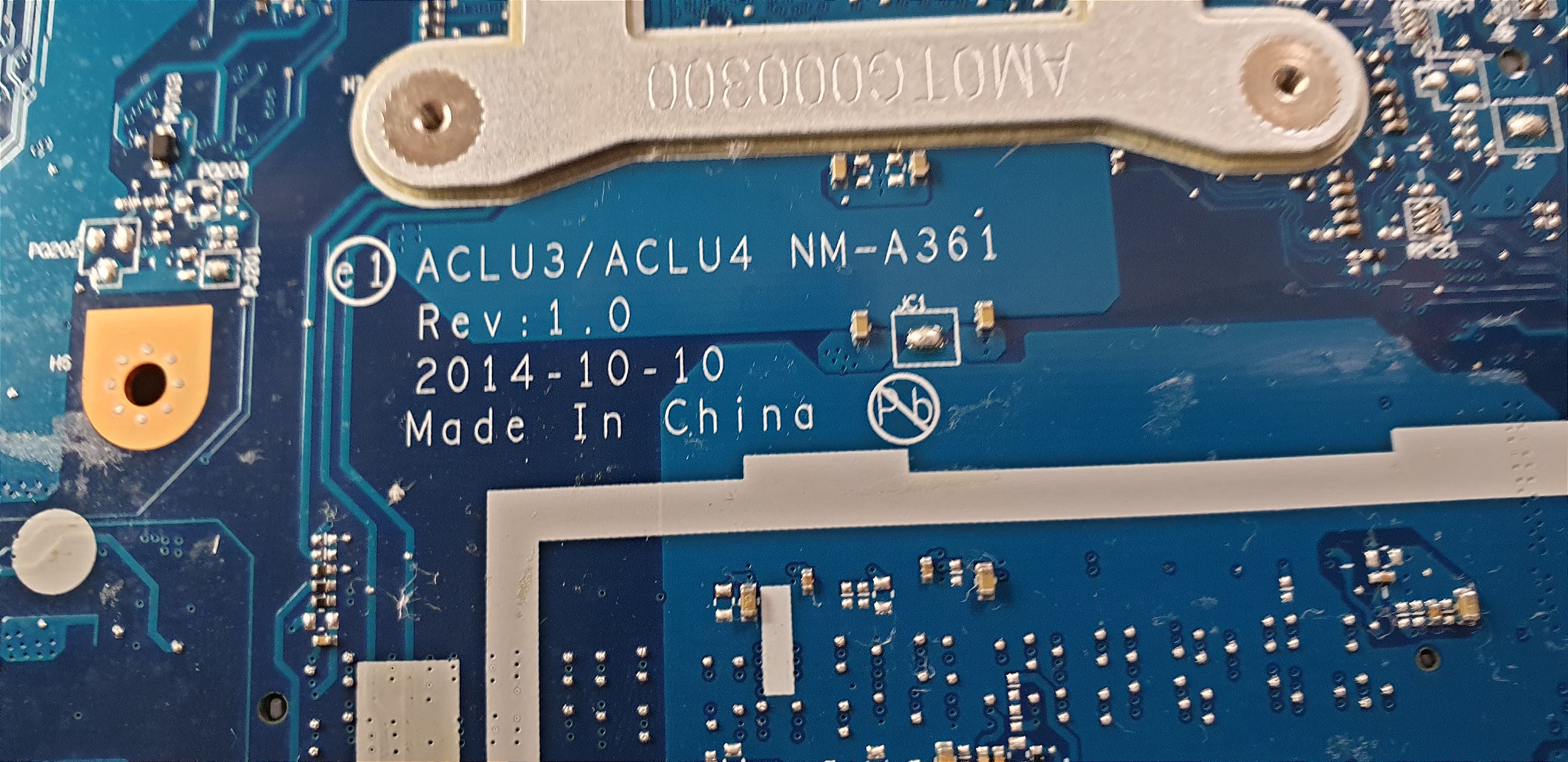 Placa Mãe Lenovo G40-80 I5-5200u Nm-a361 Aclu3 Aclu4 C/ Vga - Seven ...