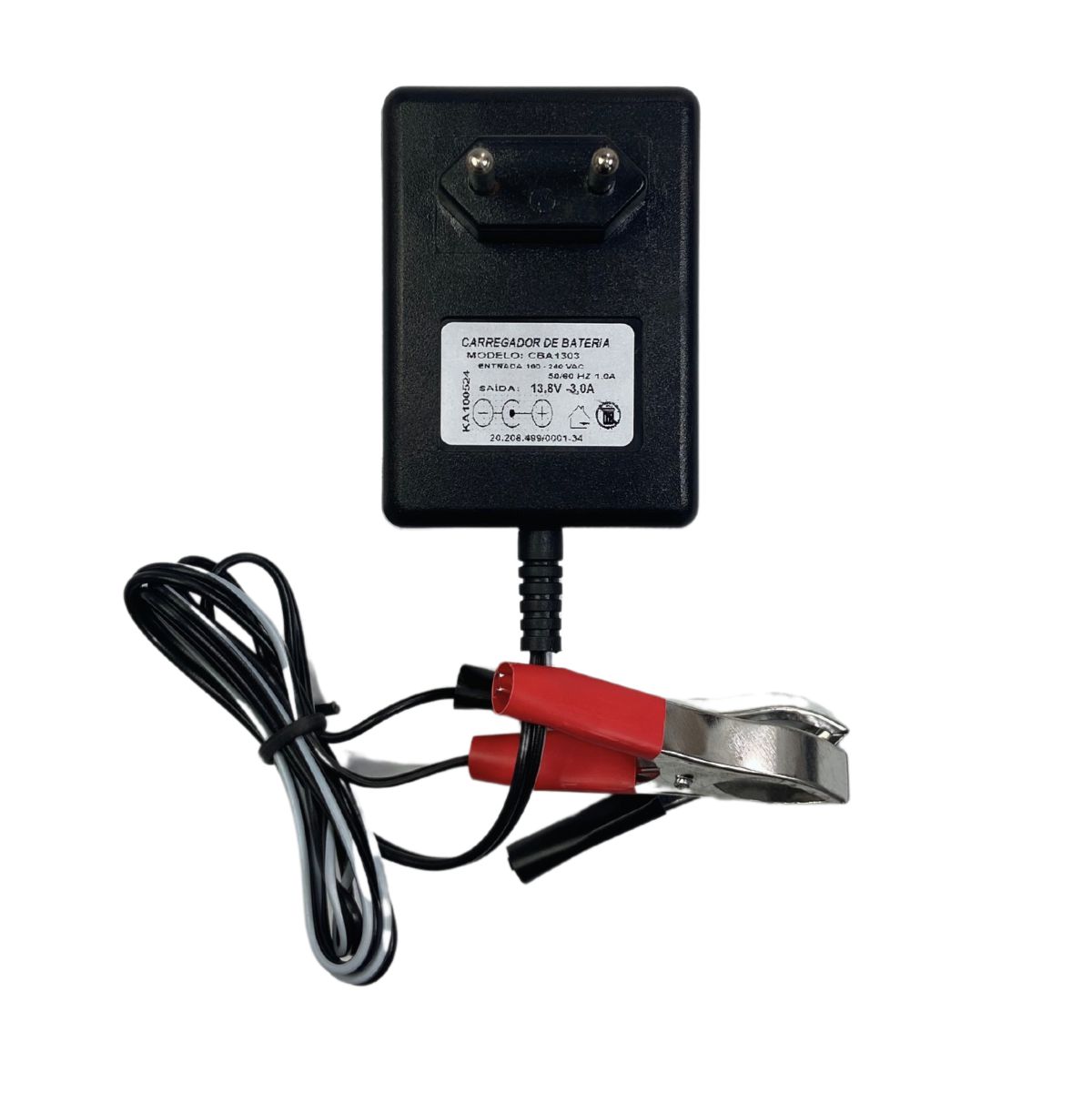 Fonte Carregador De Bateria 13,8v 3a Bivolt - CBA1303 - DXR - Seven ...
