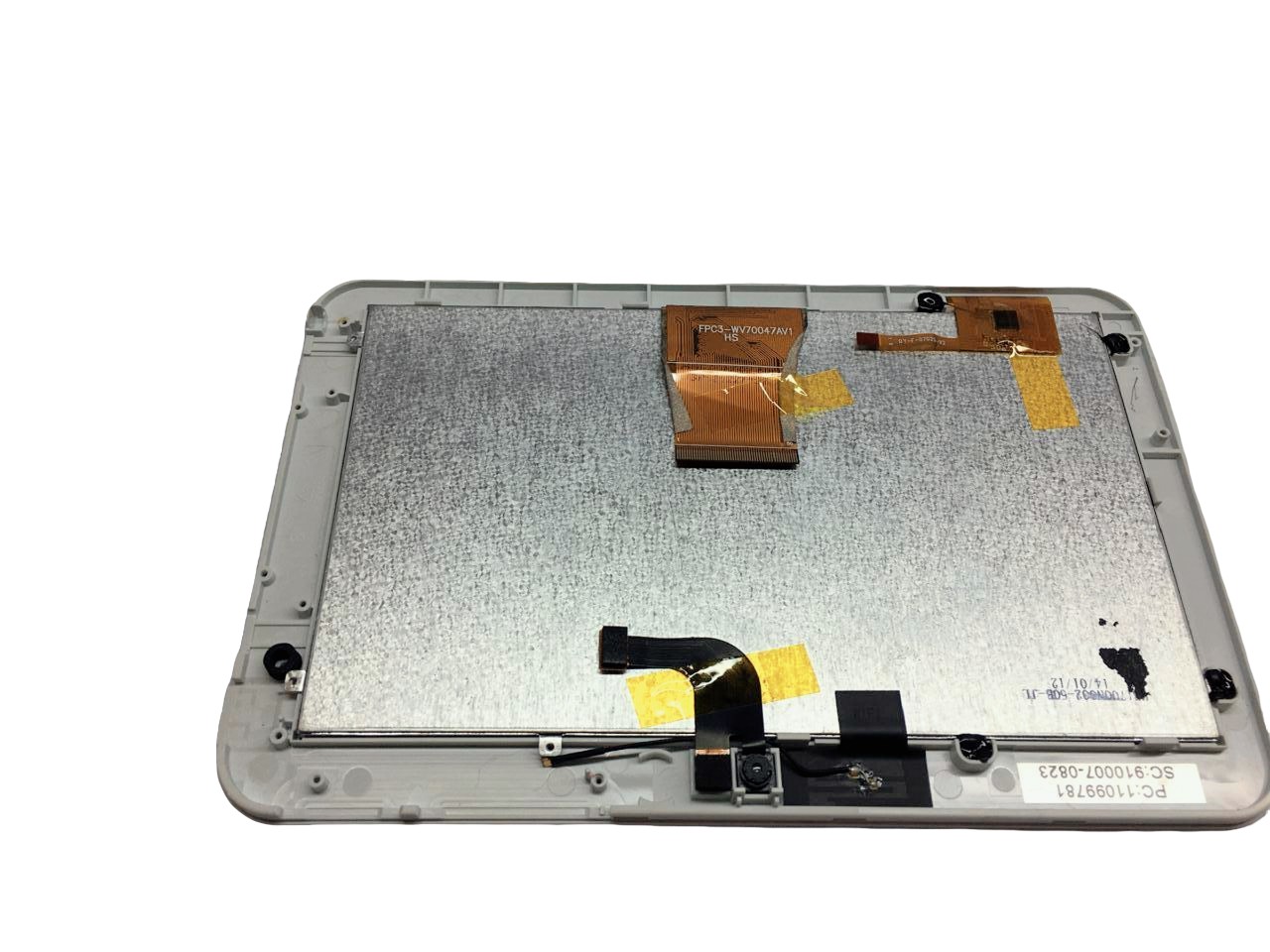 Tela Display + Touch Tablet Positivo Ypy L700 7 Branco - Seven ...