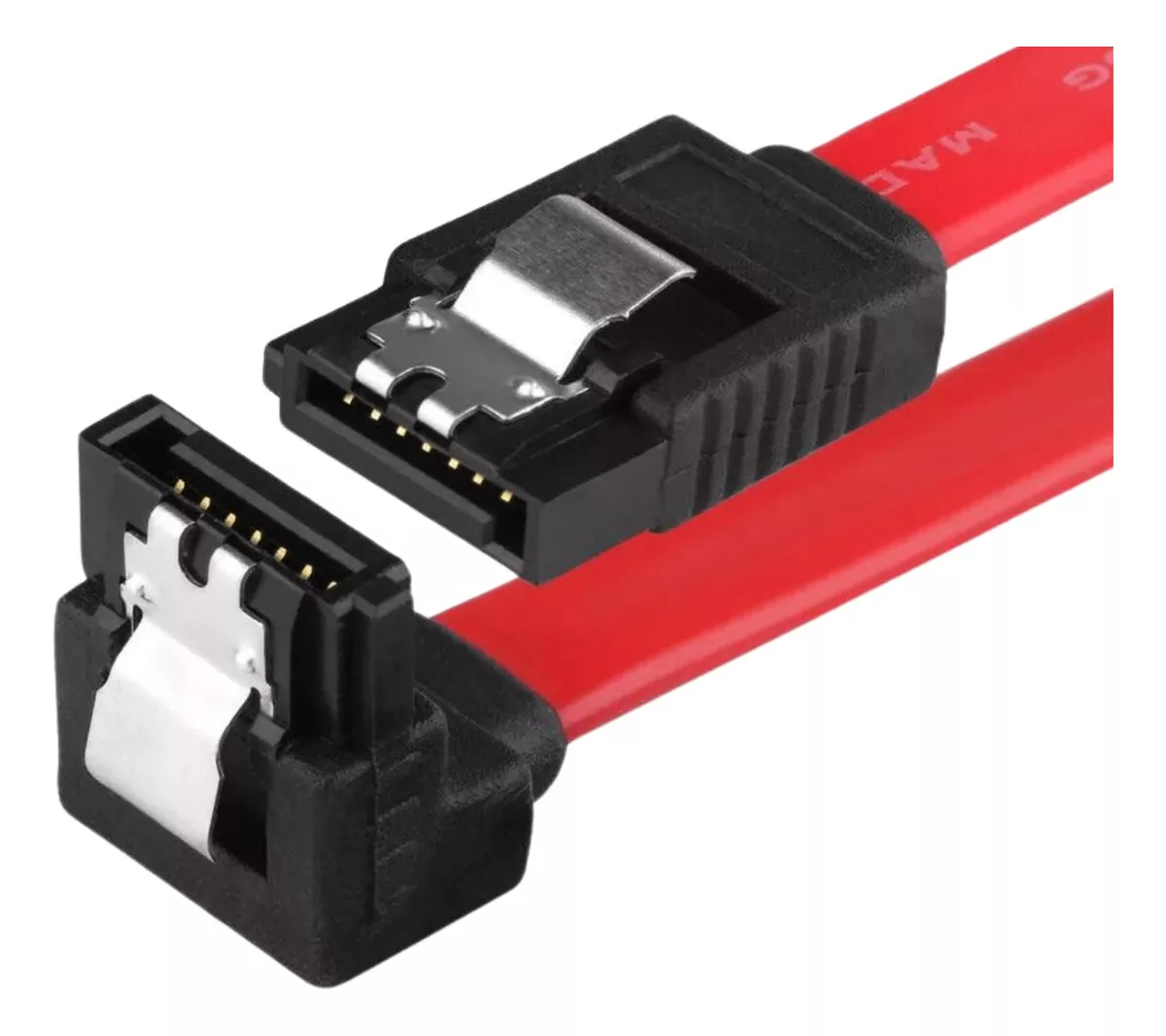 Cabo Sata 3 -Ponta 90/180 COM TRAVA Vermelho - Seven Distribuidora de ...