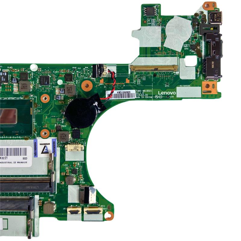Placa Mãe Lenovo Thinkpad T480 NM-B501 Core™ i7-8650U - Seven ...