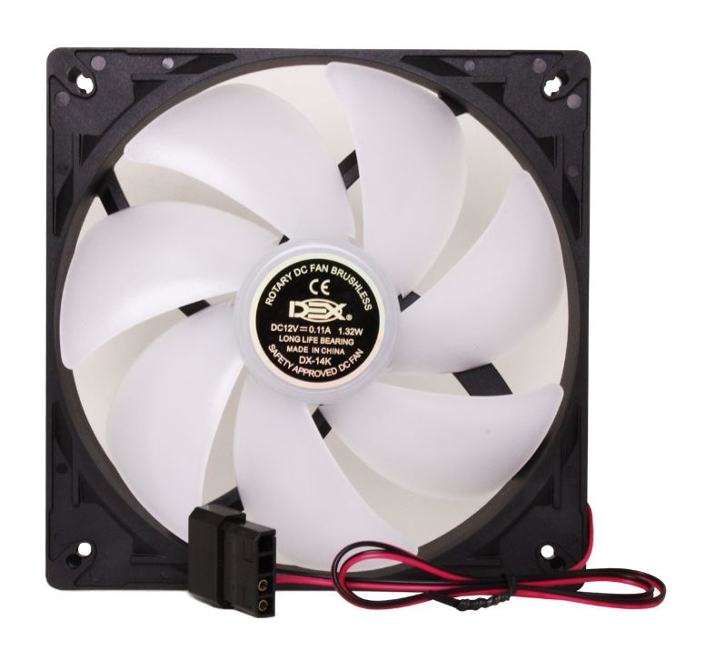 Cooler Processador FAN LEDS RGB Dupla Face DEX - DX-14K - Seven ...