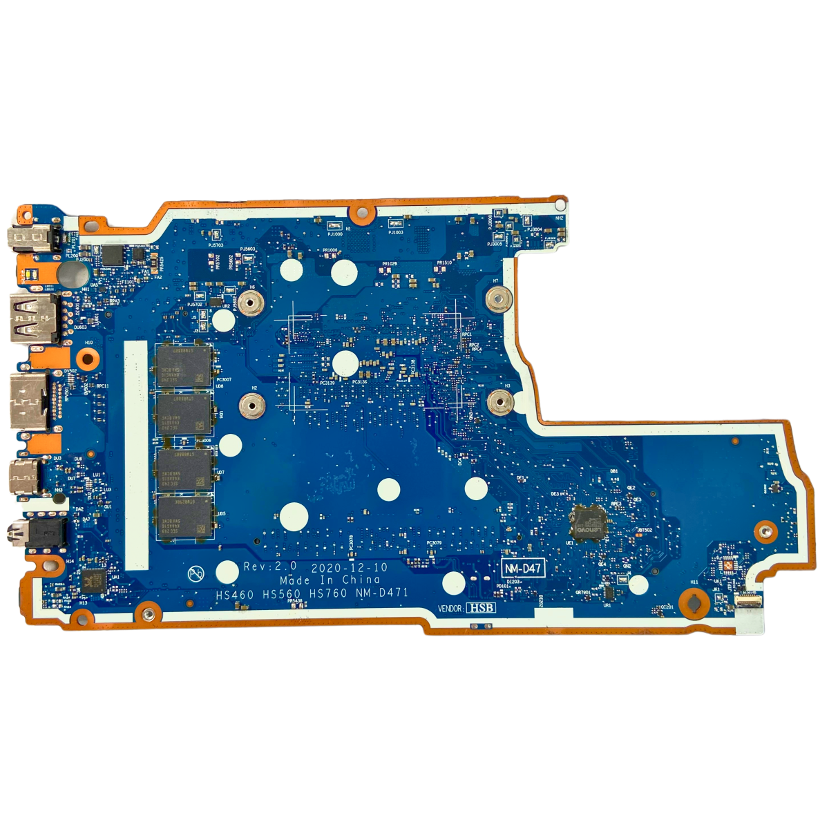 Placa Mãe Lenovo NM-D471 REV 2.0 Core™ i5-1135G7 SUCATA - Seven ...
