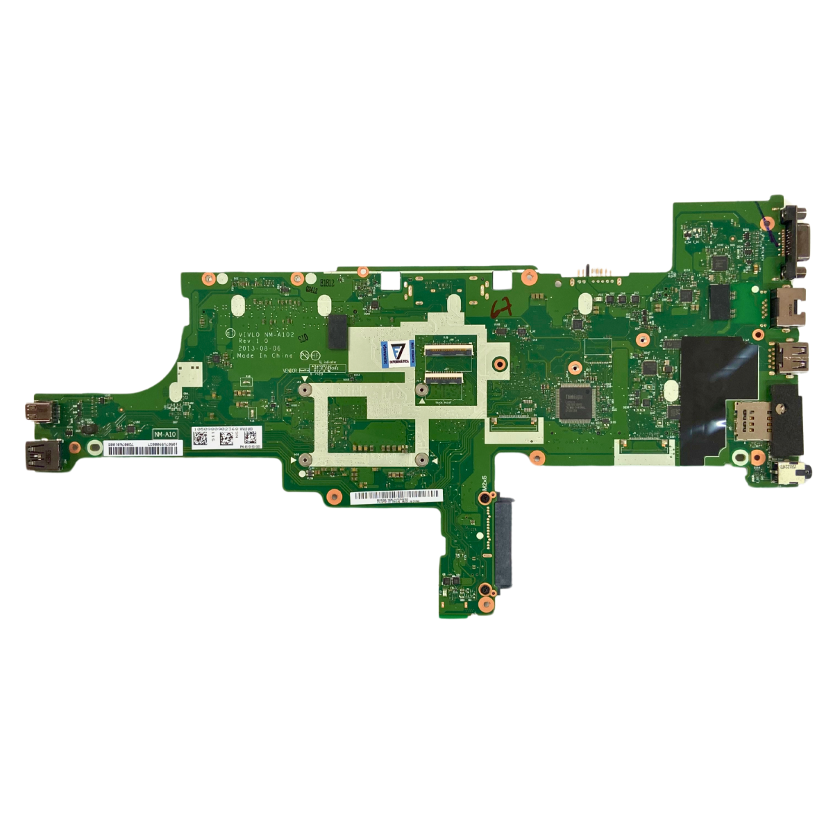 Placa Mãe Lenovo NM-A102 Intel® Core™ i5-4300U SUCATA - Seven ...
