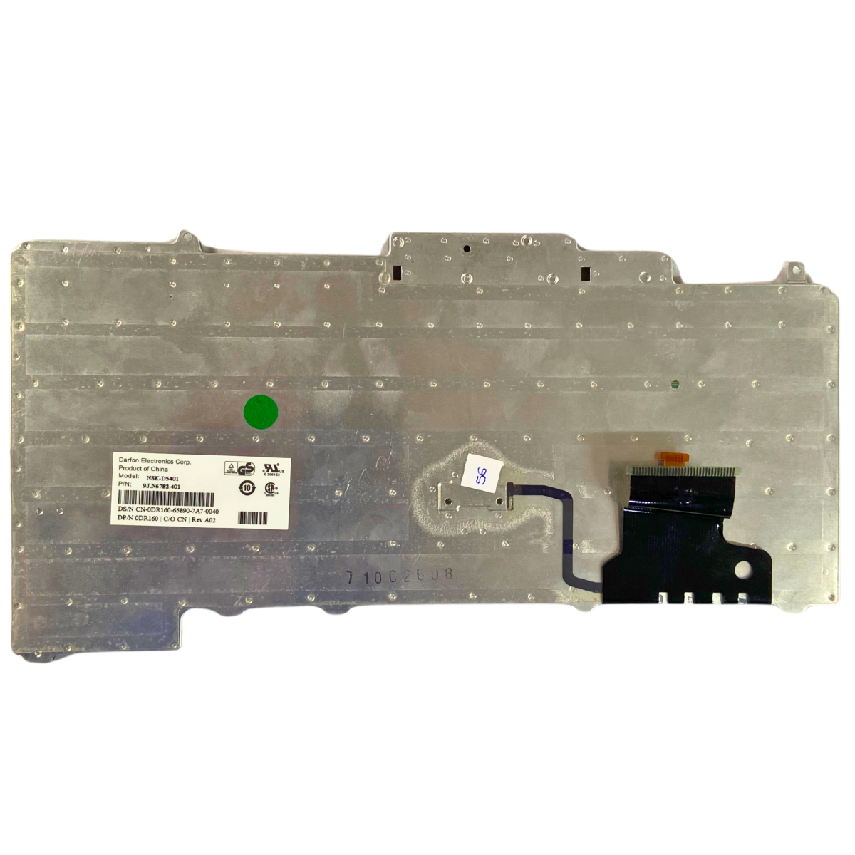 Teclado Note Dell Latitude D620 D820 PN 9JN6782401 - USADO - Seven ...